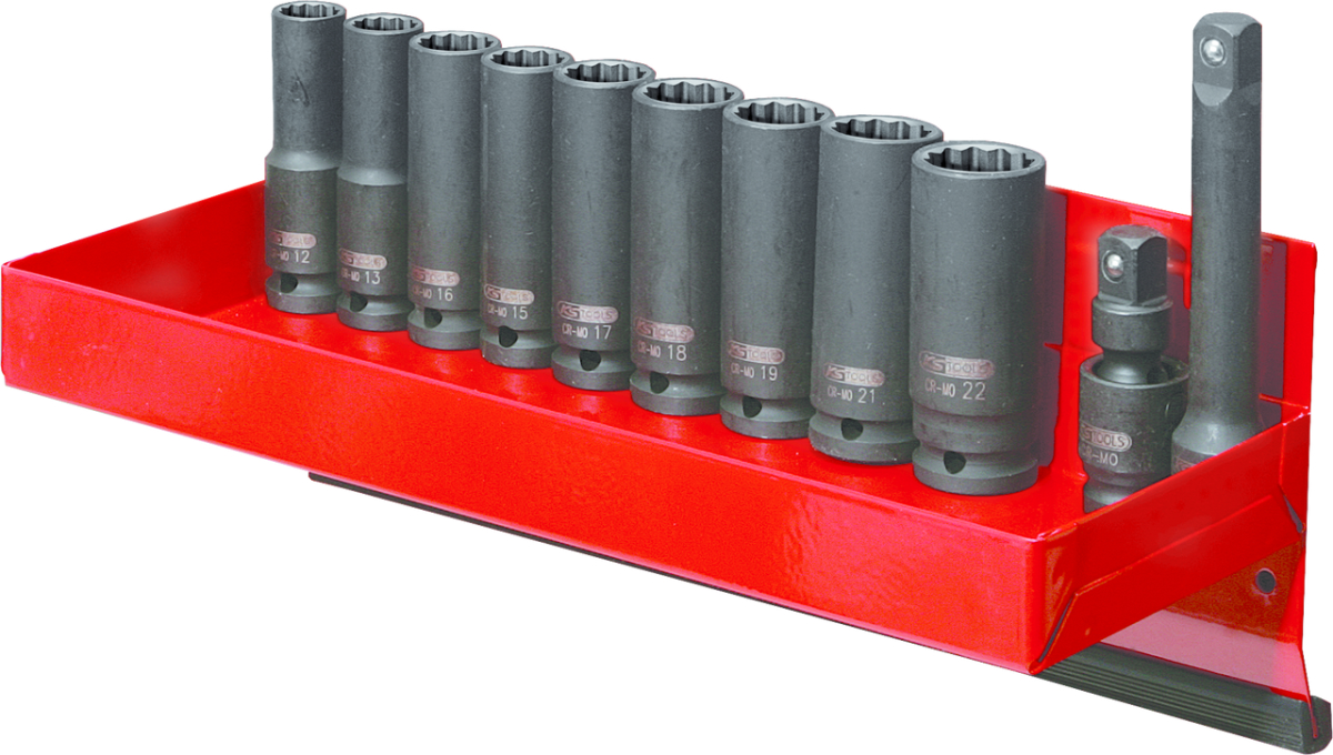 KS TOOLS - Jeu de douilles longues à chocs 1/2", 13 pcs - 515.1140 | Leroy Merlin