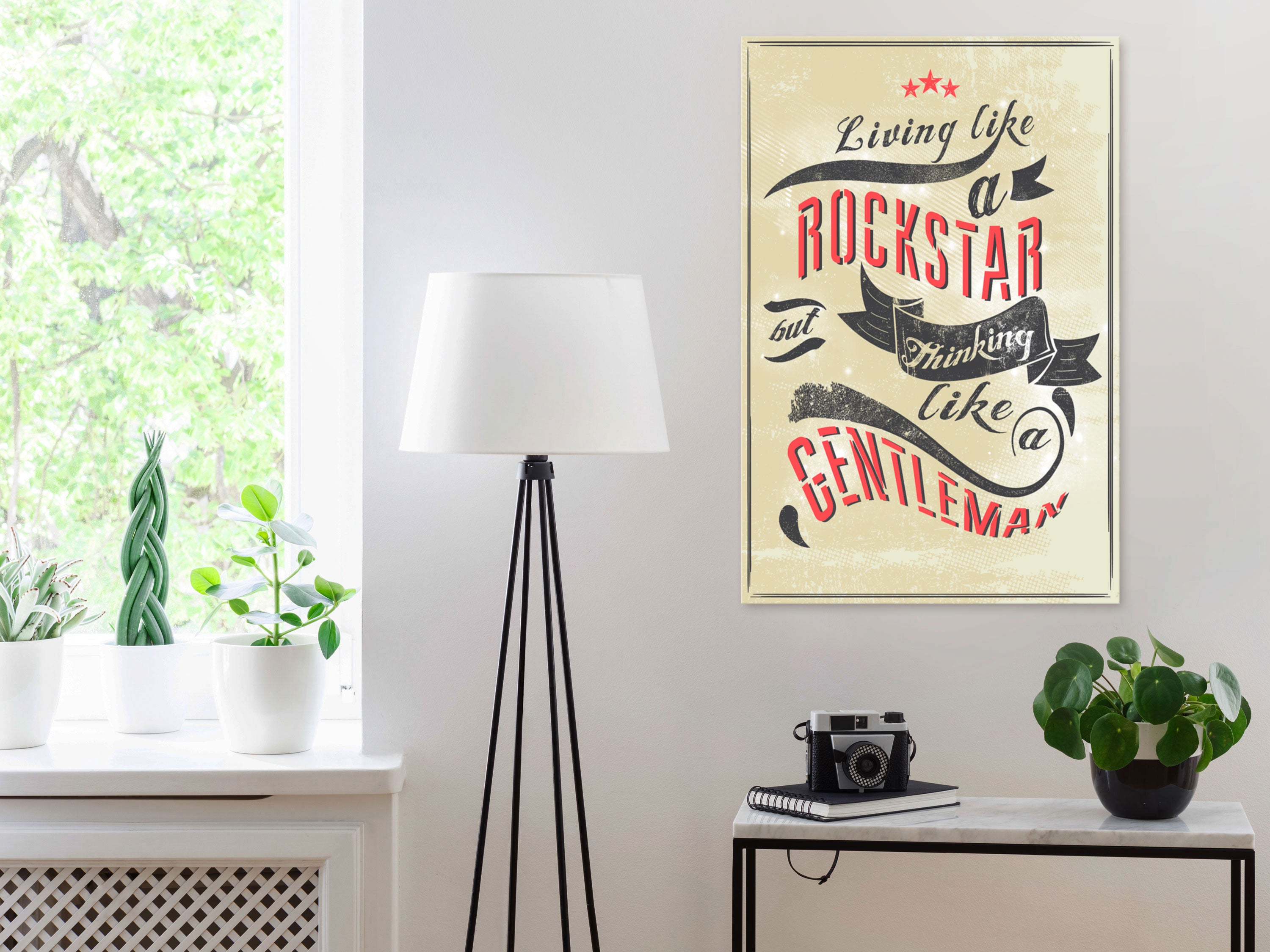 Tableau - Rockstar (1 Part) Vertical [80x120] | Leroy Merlin