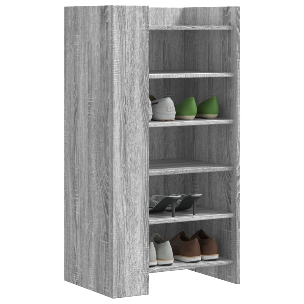 Armoire à chaussures sonoma gris 52x37,5x100 | Leroy Merlin
