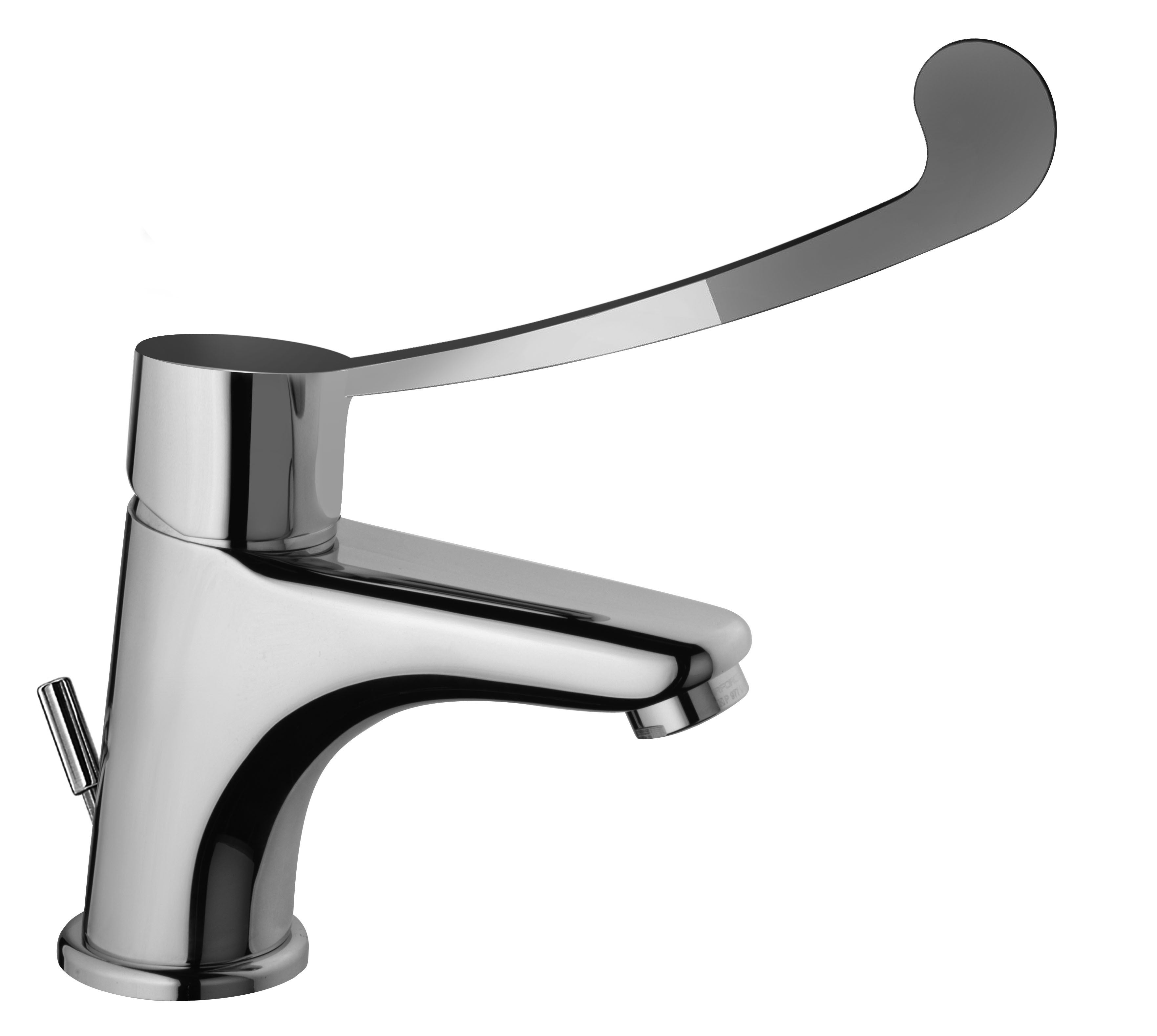 Miscelatore lavabo con leva clinica Paini Smart Medical SHCR211 - Cromo ...