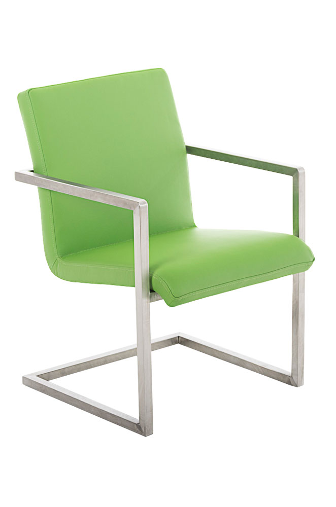 Silla de visita Java verde | Leroy Merlin