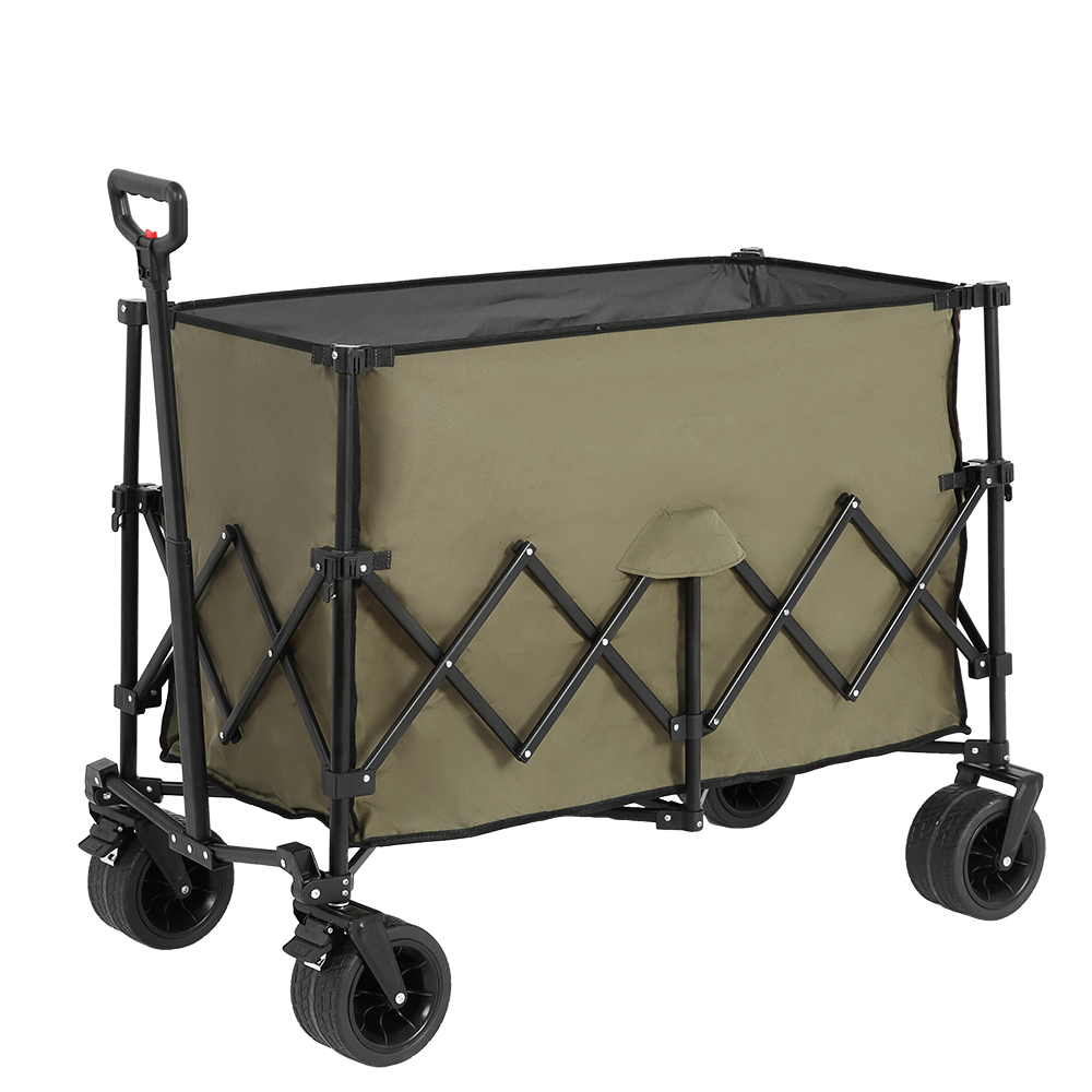 Carro plegable para vagones, carro resistente que puede soportar 100 kg ...