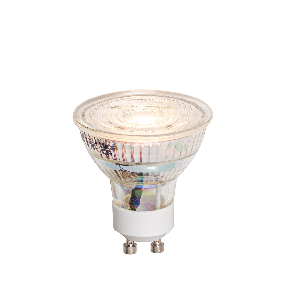 Lámpara LED GU10 regulable a cálida 4,7W 345 lm 2000K - 2700K | Leroy ...