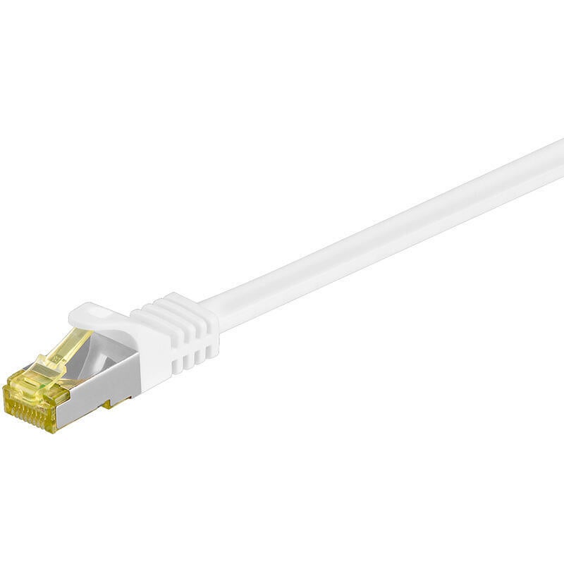 Goobay c ble r seau rj-45 cat7 10m s/ftp (s-stp) blanc | Leroy Merlin