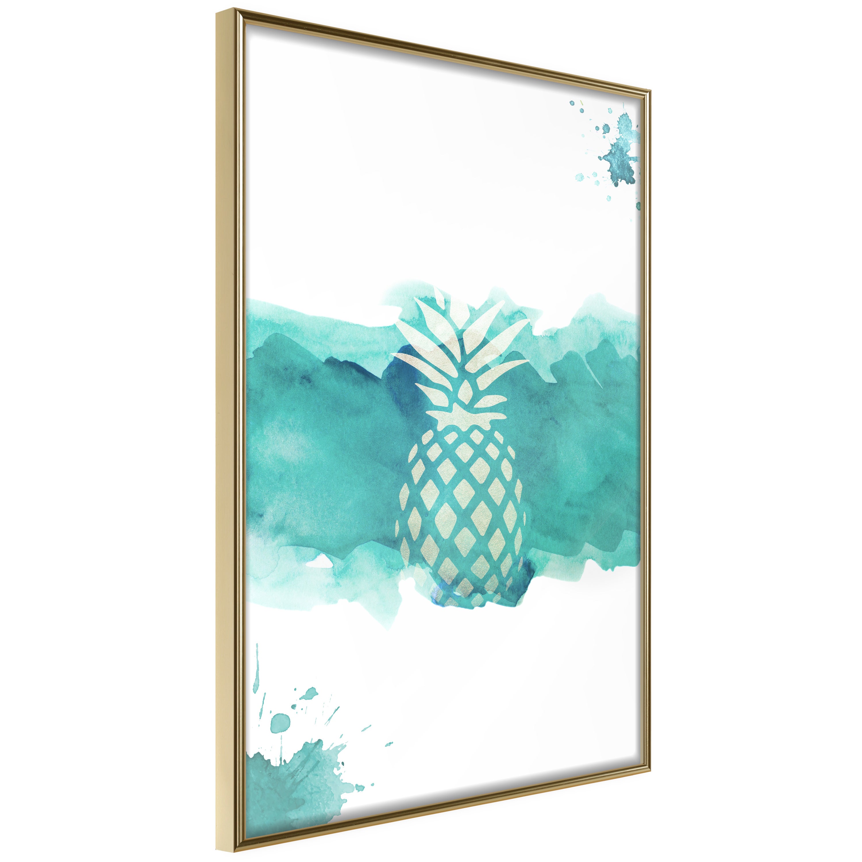 Poster et affiche - Pastel Pineapple - 40x60 | Leroy Merlin