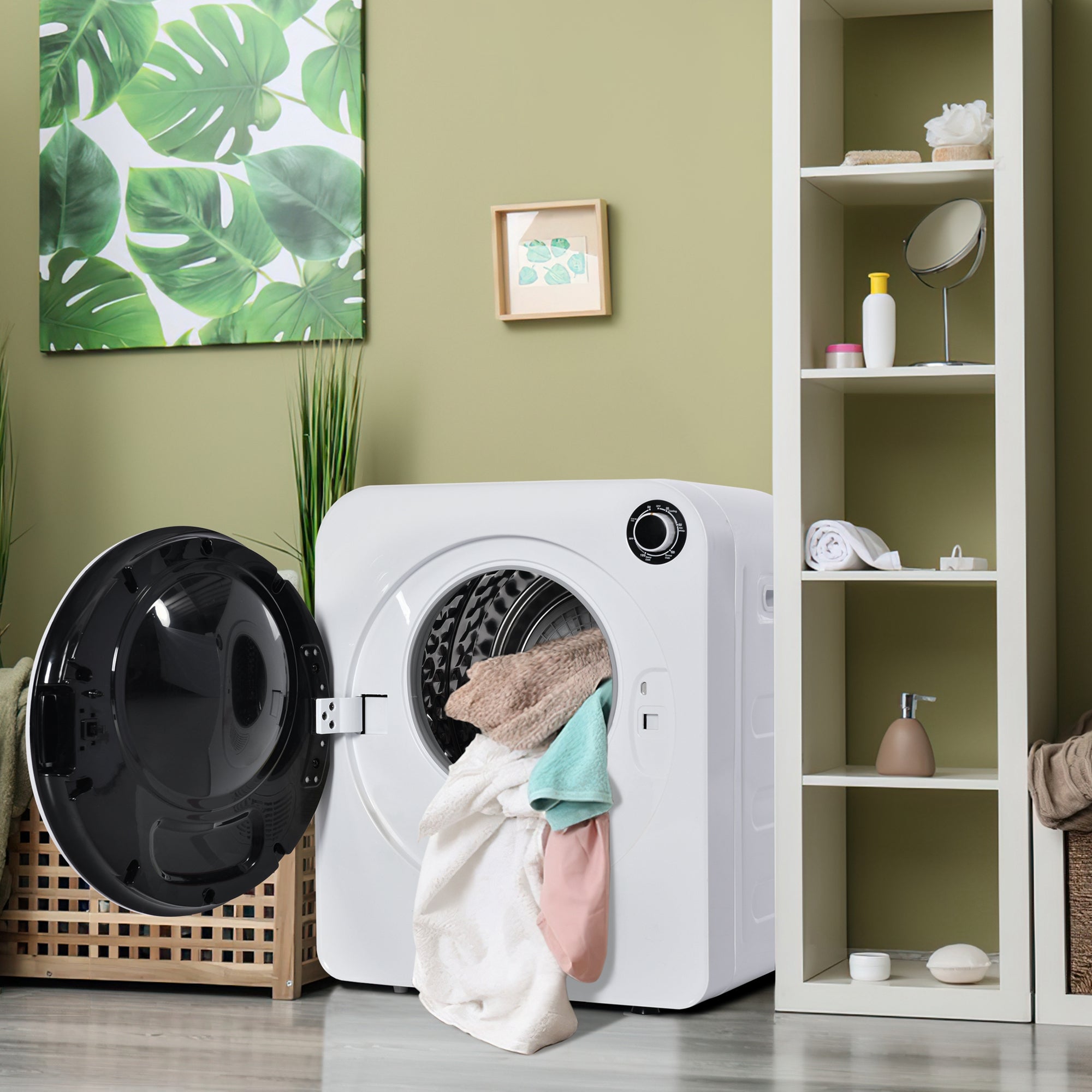 Secadora Compacta 3kg con Tambor Inox, Temporizador 180min, Fijación de ...