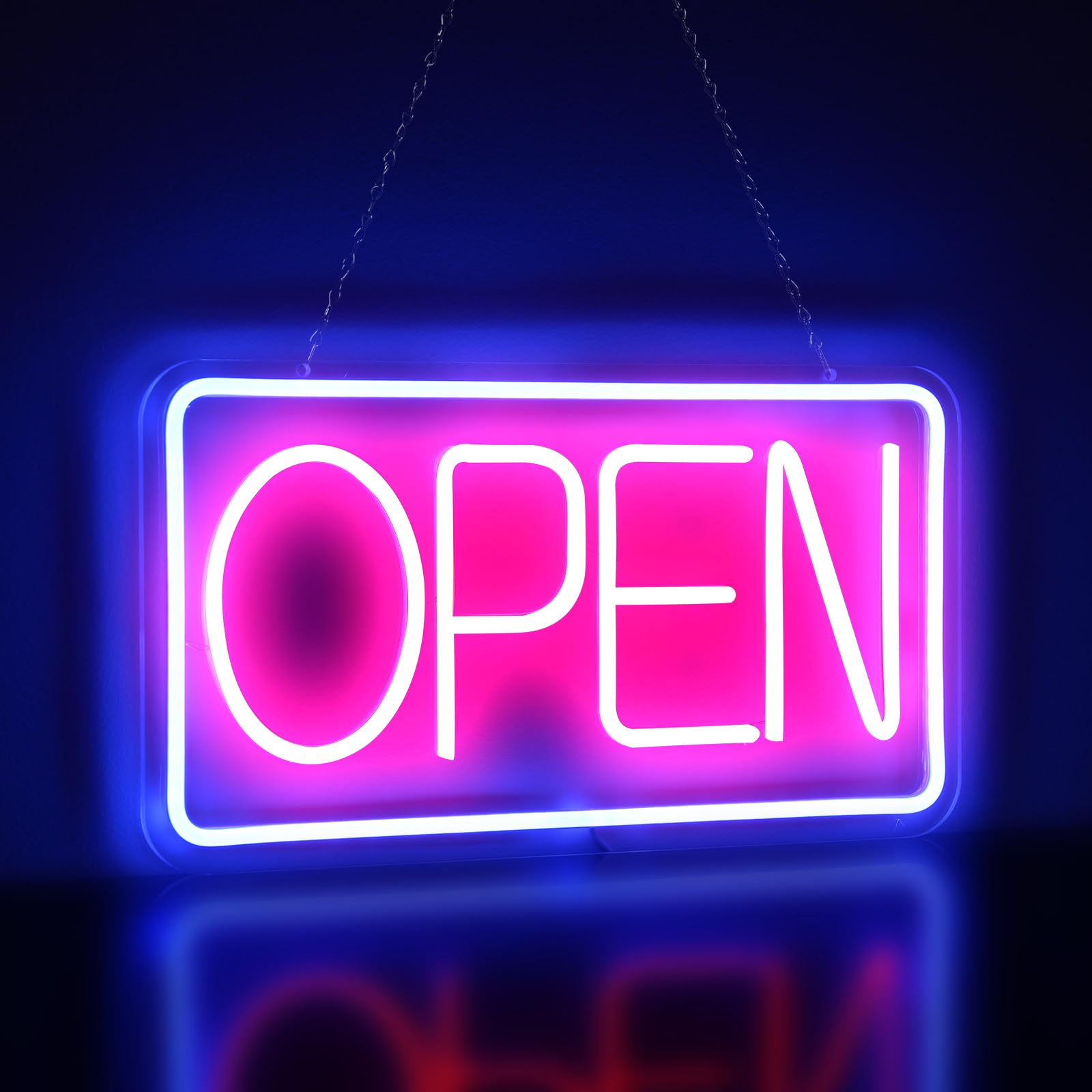 Open Panneau Néon LED Néon Ouvert Pour Entreprise Affichage électrique ...