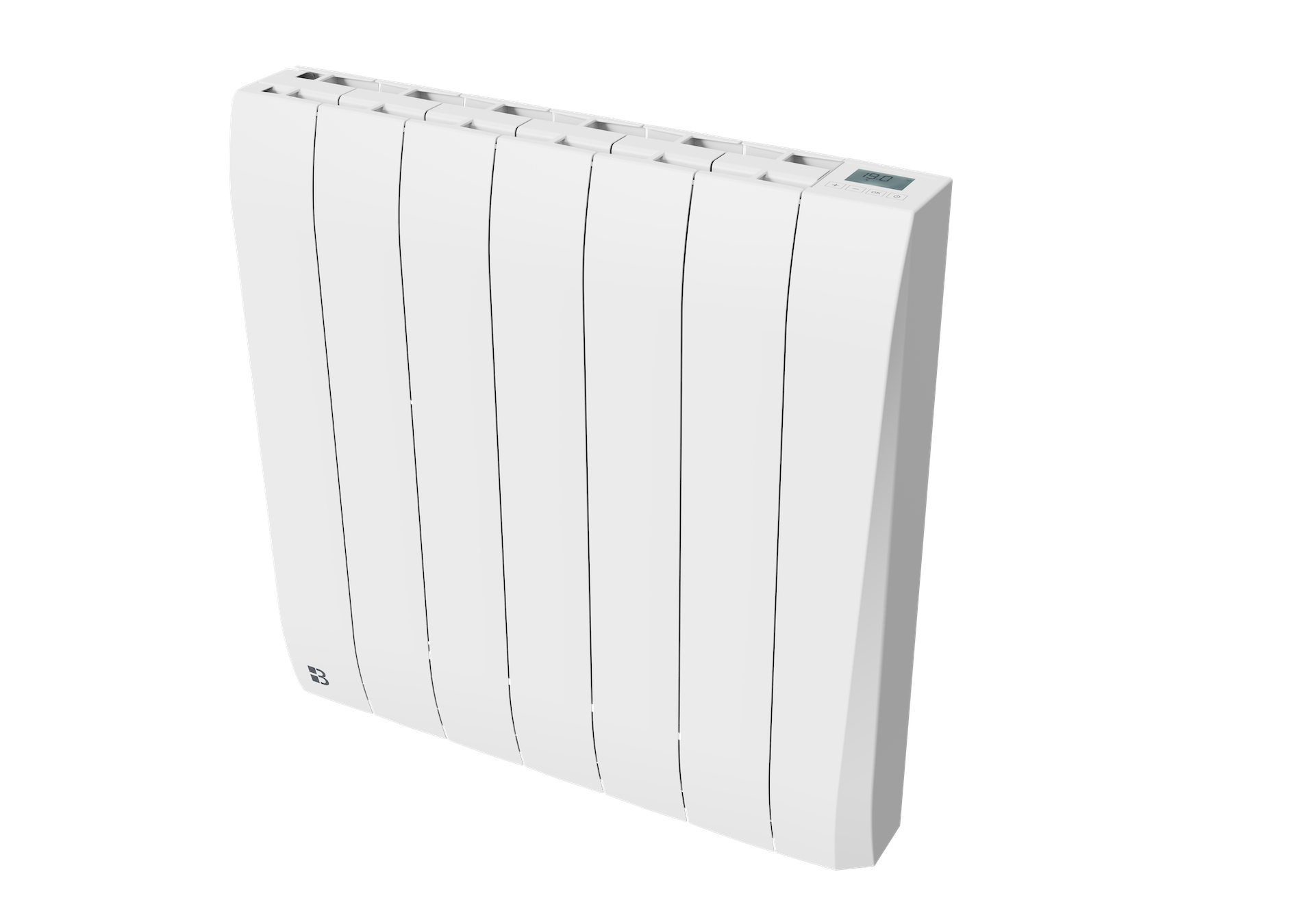 Radiateur électrique fixe à inertie sèche céramique 1500W Bestherm ...
