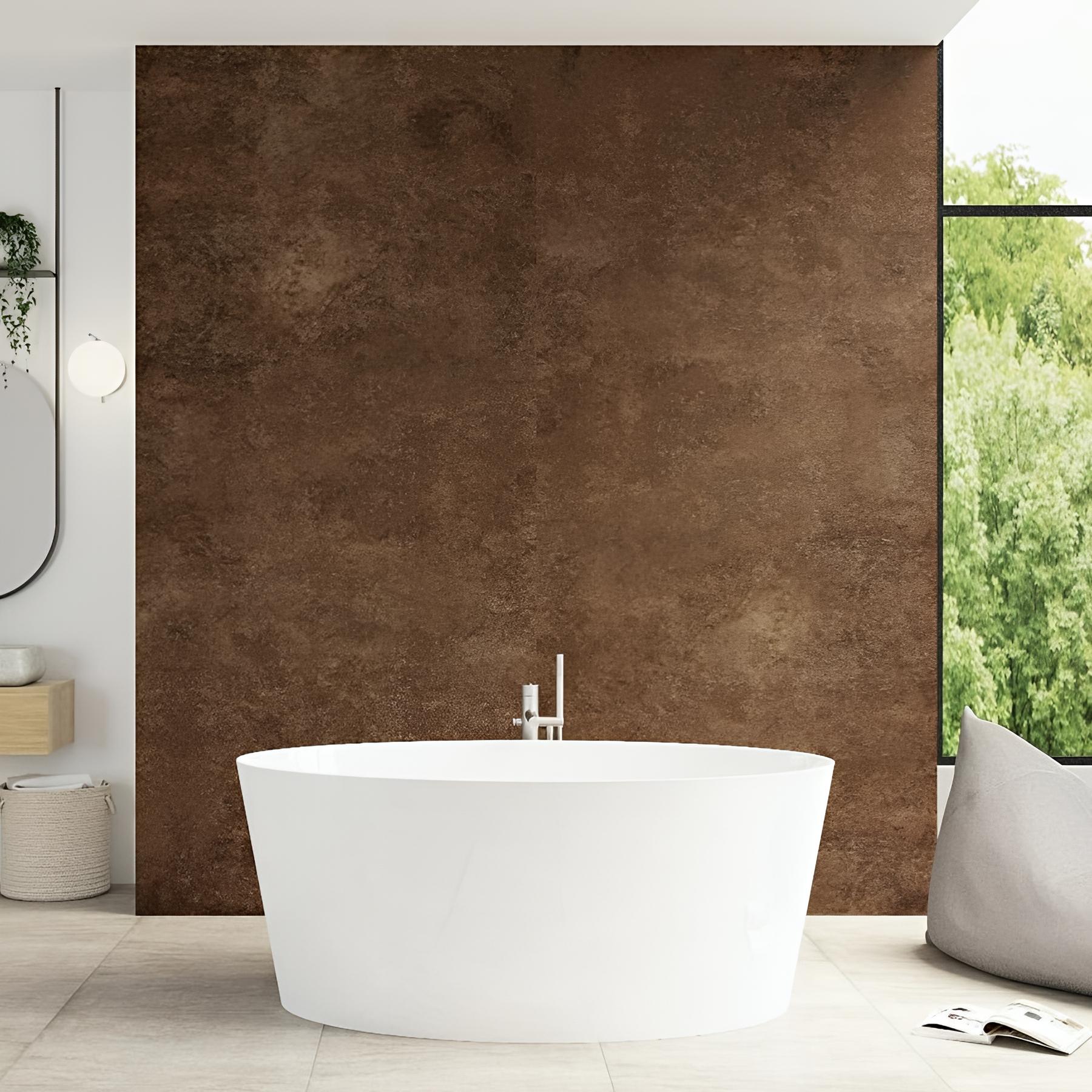 Kinedo pared Panel de baño KINEWALL ep. 3mm ancho 150 cm altura 2,50m ...