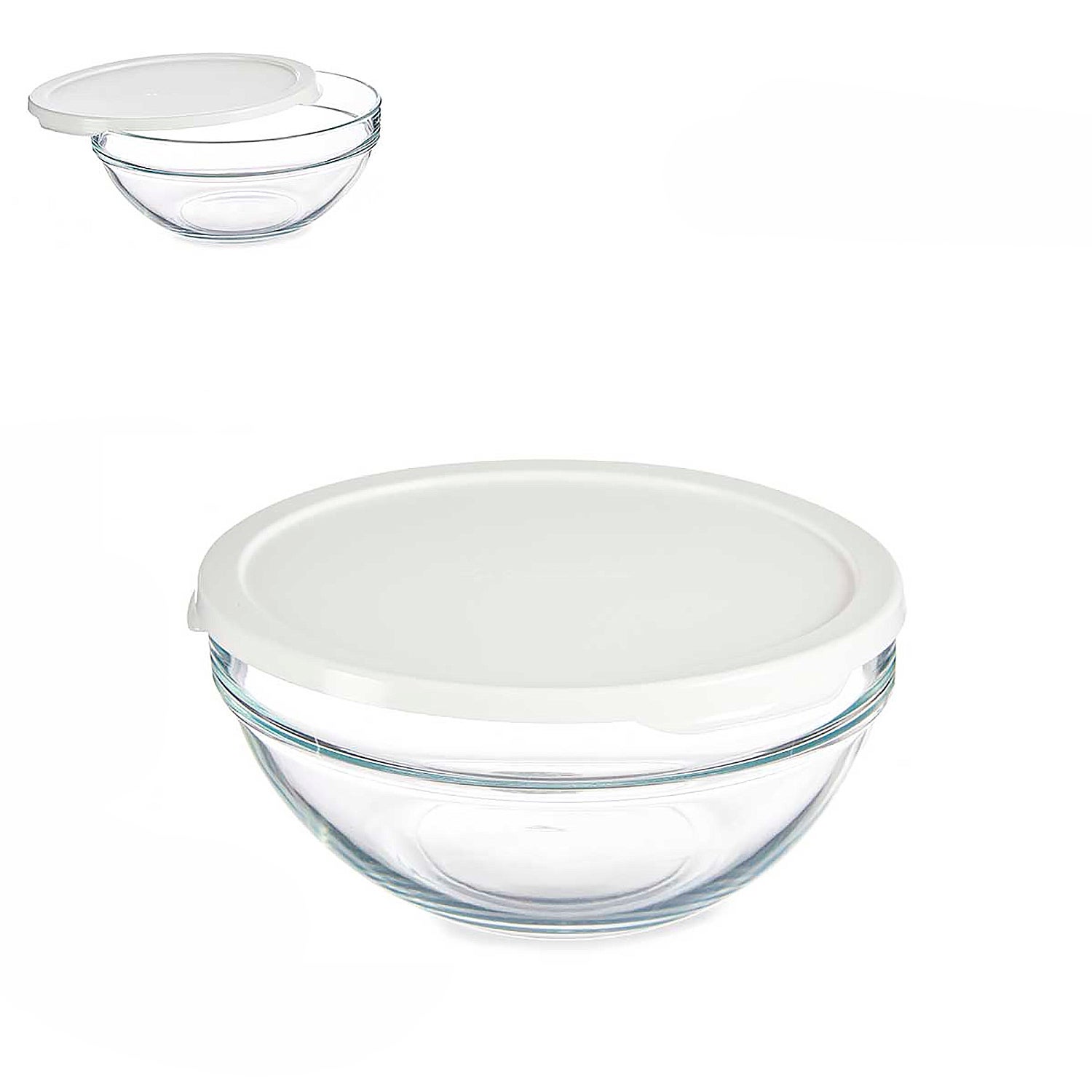 Contenitore rotondo con coperchio 1700 ml. | Leroy Merlin