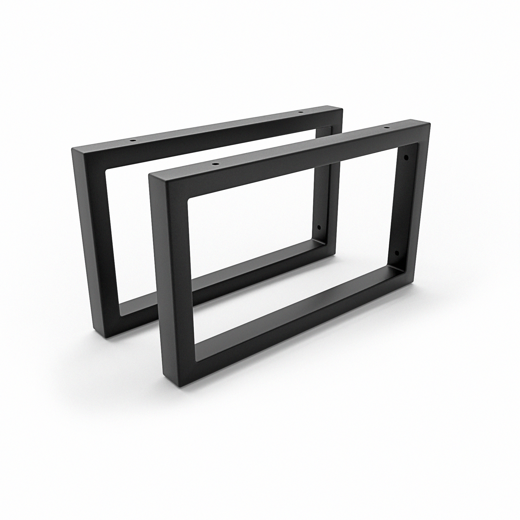 Support pour lavabo RHEIN - 20 cm de haut, 35 cm de profondeur, noir ...
