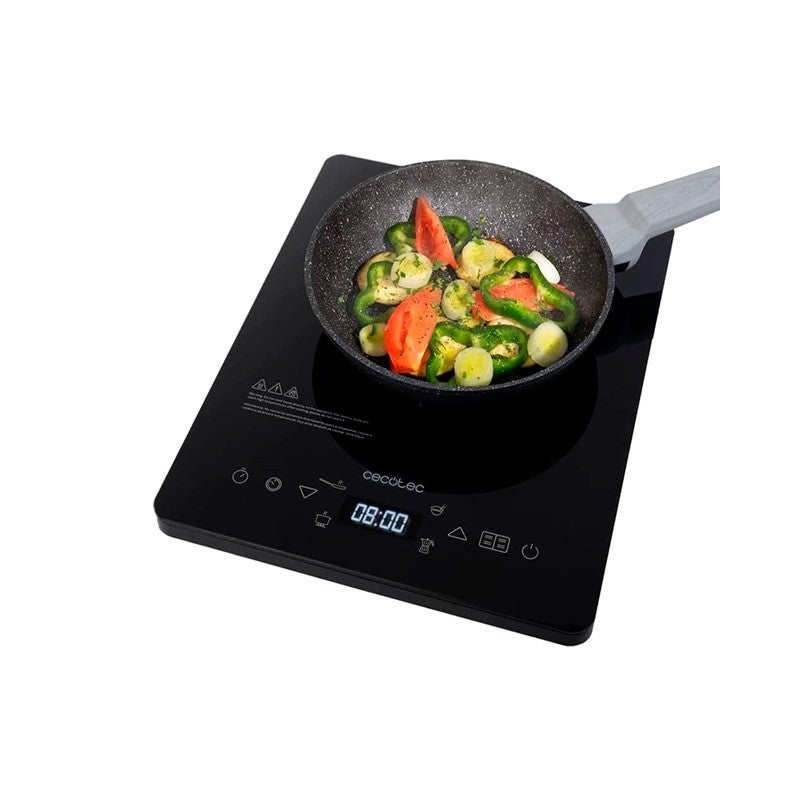 Cecotec de plaque à induction port Crystal Onyx complète | Leroy Merlin