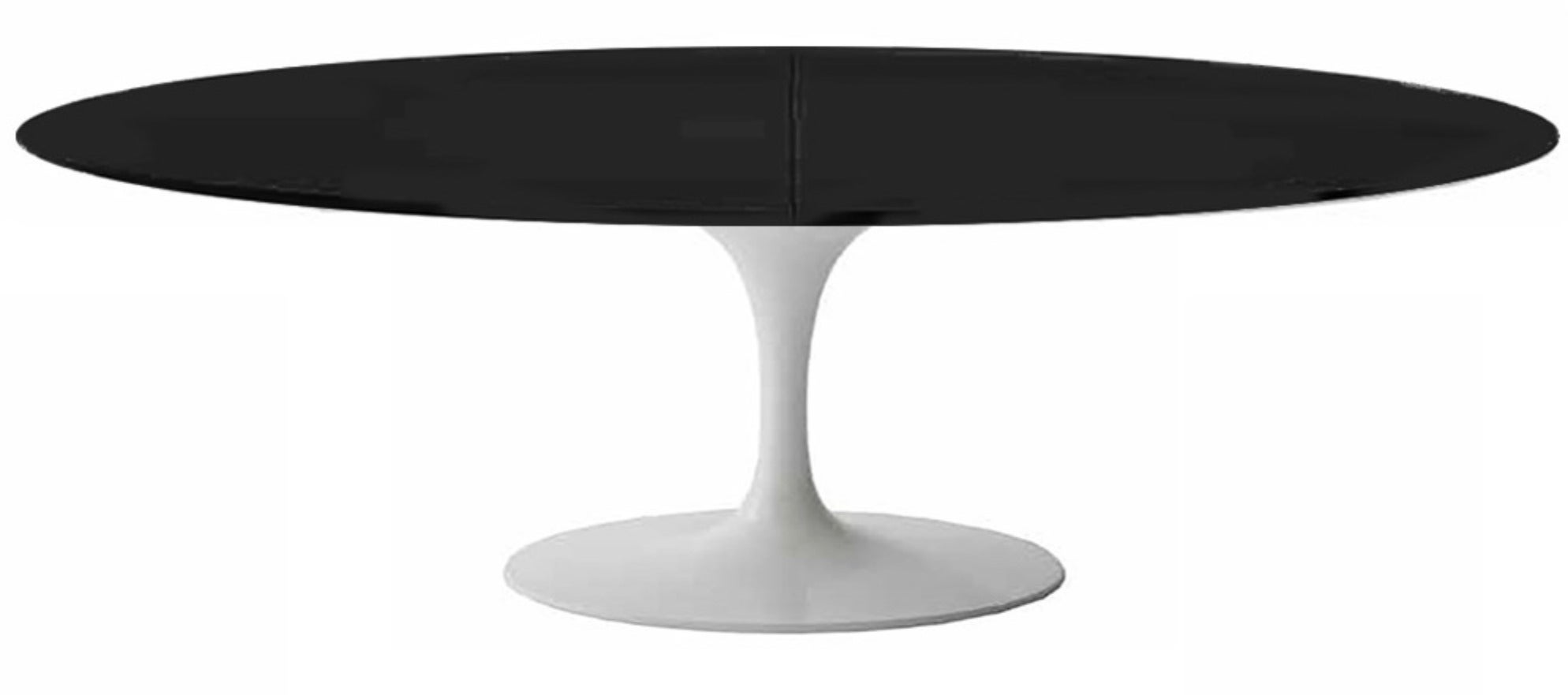 Table tulipe ovale extensible plateau stratifié - Collection-Plateau ...