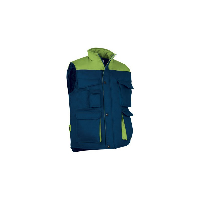Chaleco multibolsillos en colores combinados VALENTO Thunder | Leroy Merlin