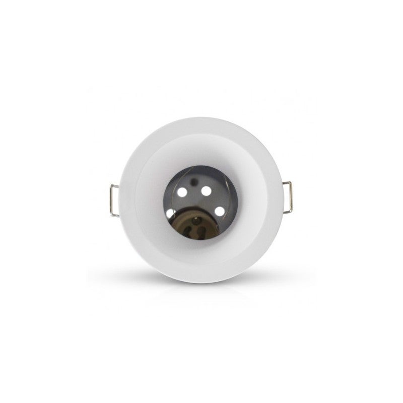 LED receso Spot Holder + Soporte GU10 impermeable IP65 Ø86mm - perforación Ø73 mm | Leroy Merlin