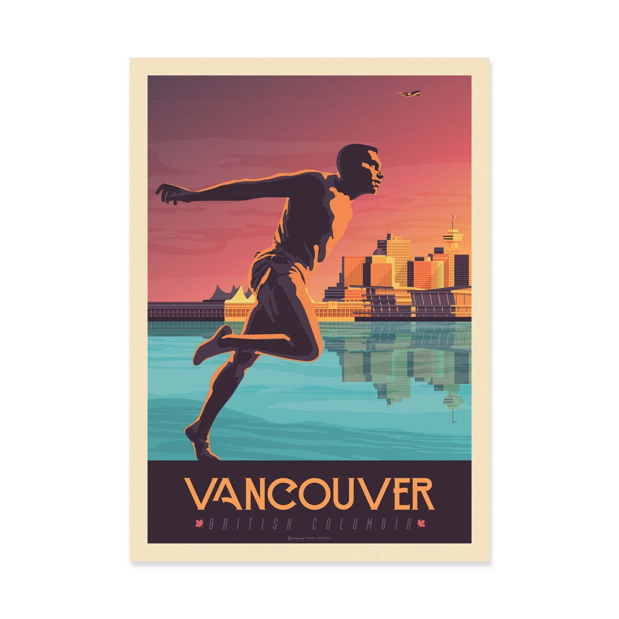 Cartel de arte 50x70 cm - Vancouver - Olahoop Travel Posters | Leroy Merlin