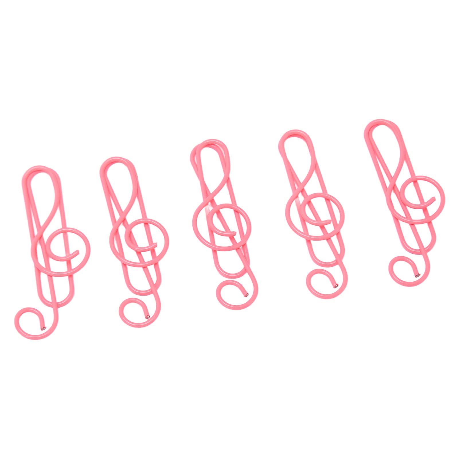 100 clips de papel elegantes con forma de nota musical, antideslizantes ...