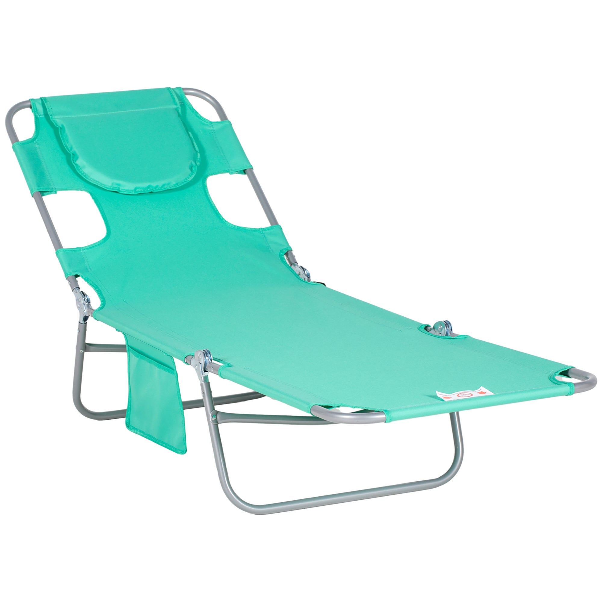 Silla de playa, l, verde, resistente al agua | Leroy Merlin