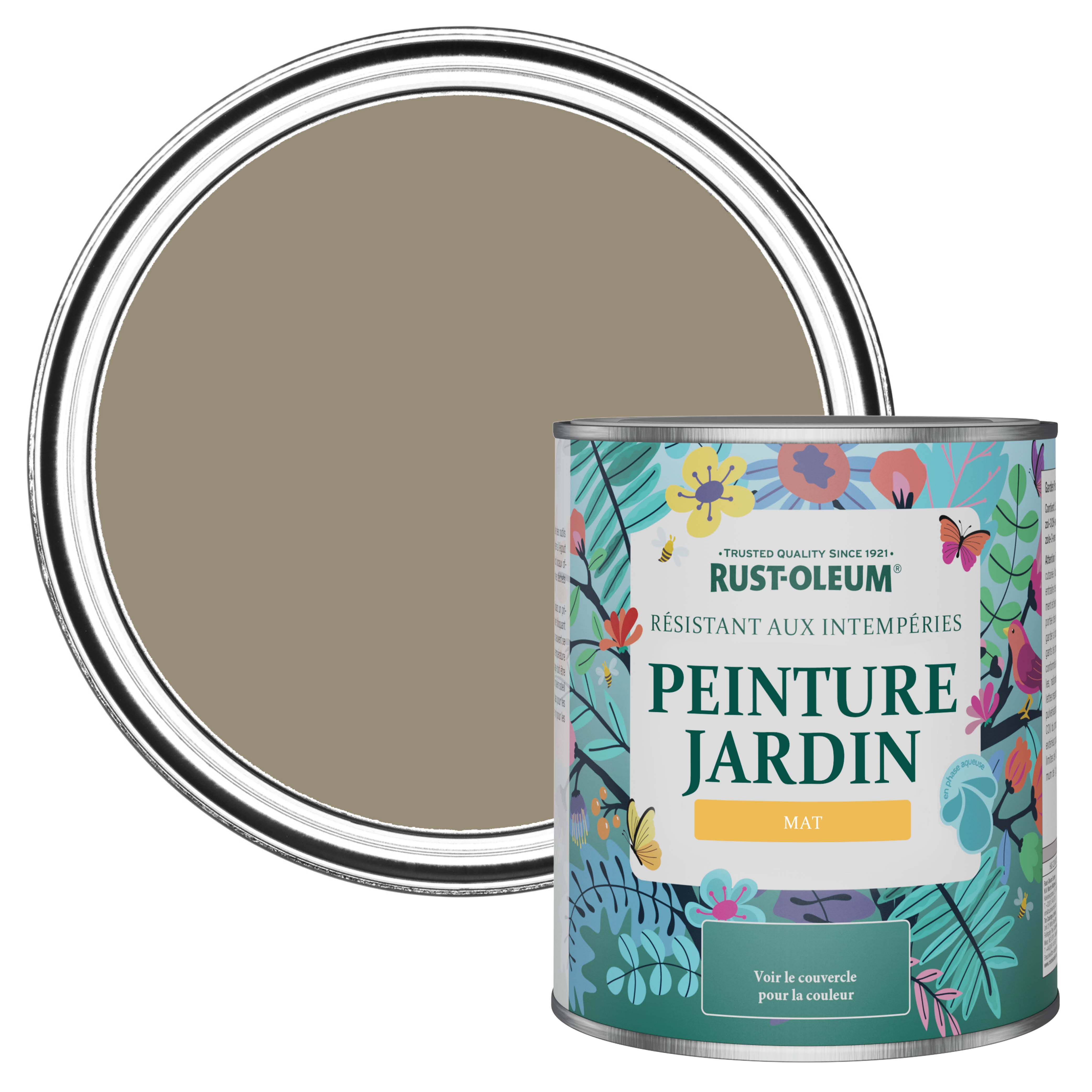 Rust-Oleum Peinture Jardin, Finition Mate - Café Deluxe 750ml | Leroy ...
