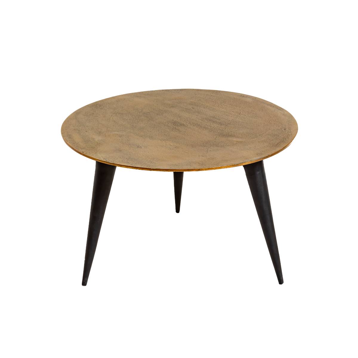 Table basse ronde en aluminium Victoria | Leroy Merlin