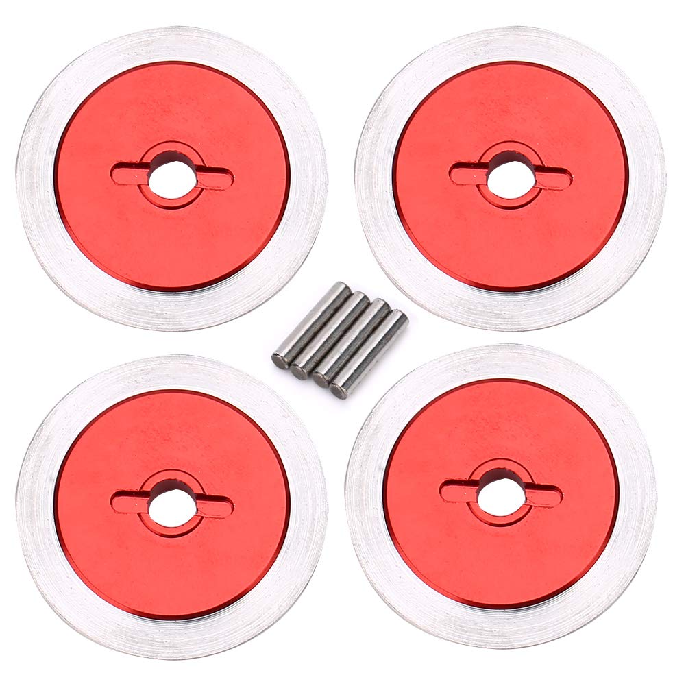 Kit disque de frein métal D4 94123, déco simulation, résistant (Rouge ...