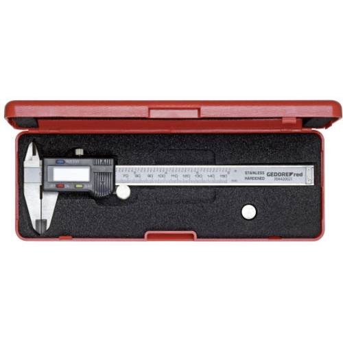 Calibrador digital con pantalla LCD en caja de plástico | Leroy Merlin