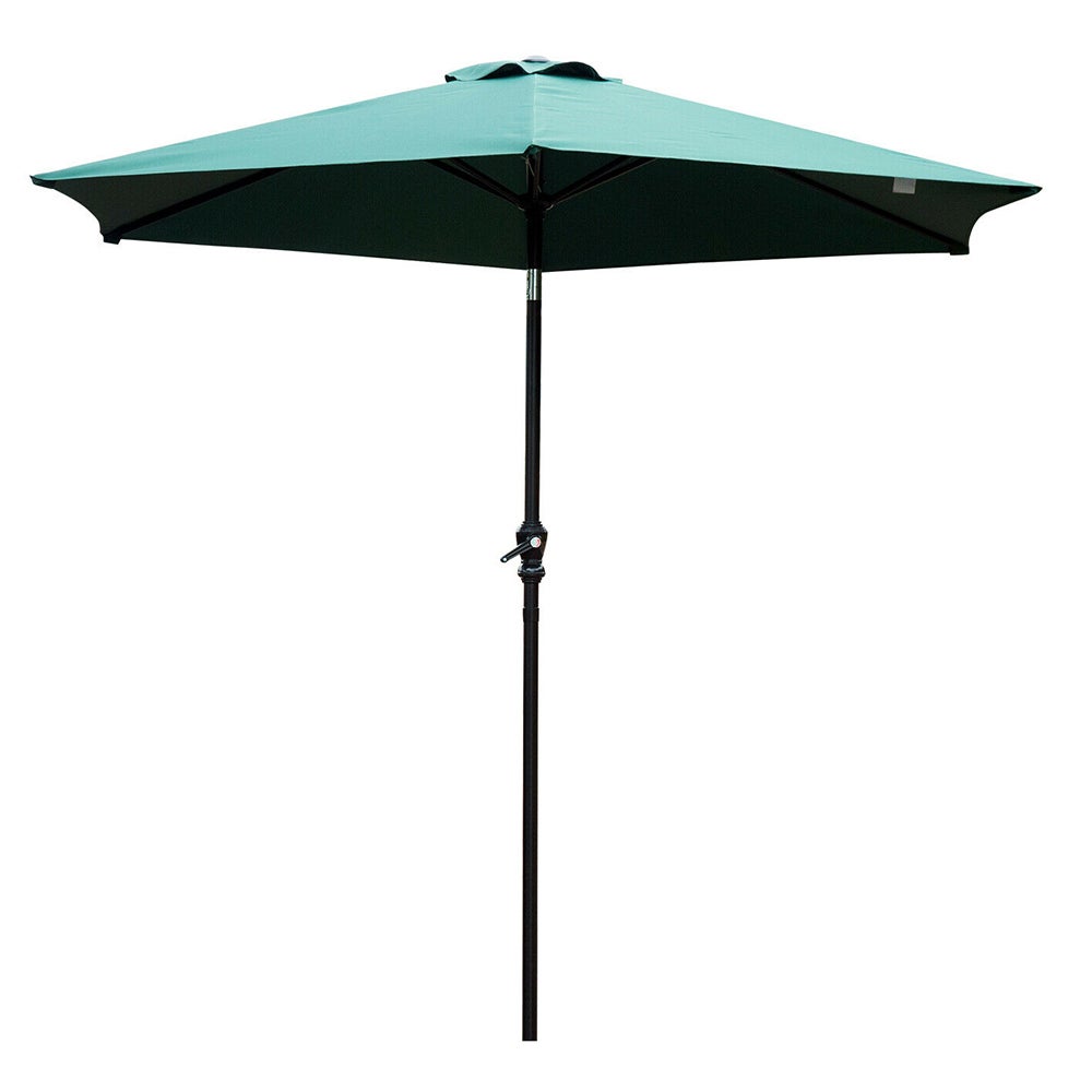 Parasol pour Jardin Vert Diamètre 2 M Avec Pôle Central Parasol Piscine ...