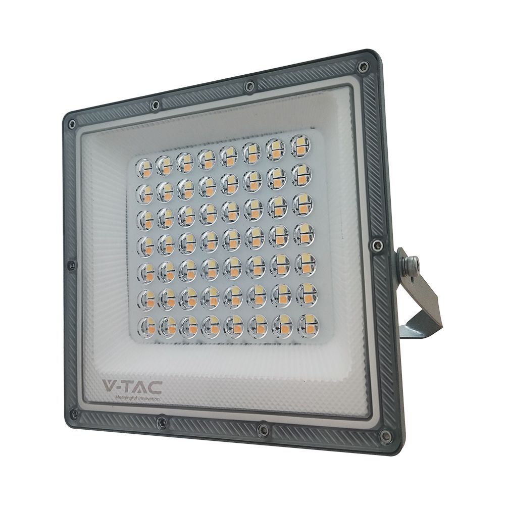Projecteur LED 50W CCT Color Variable Gris 5000lm | Leroy Merlin