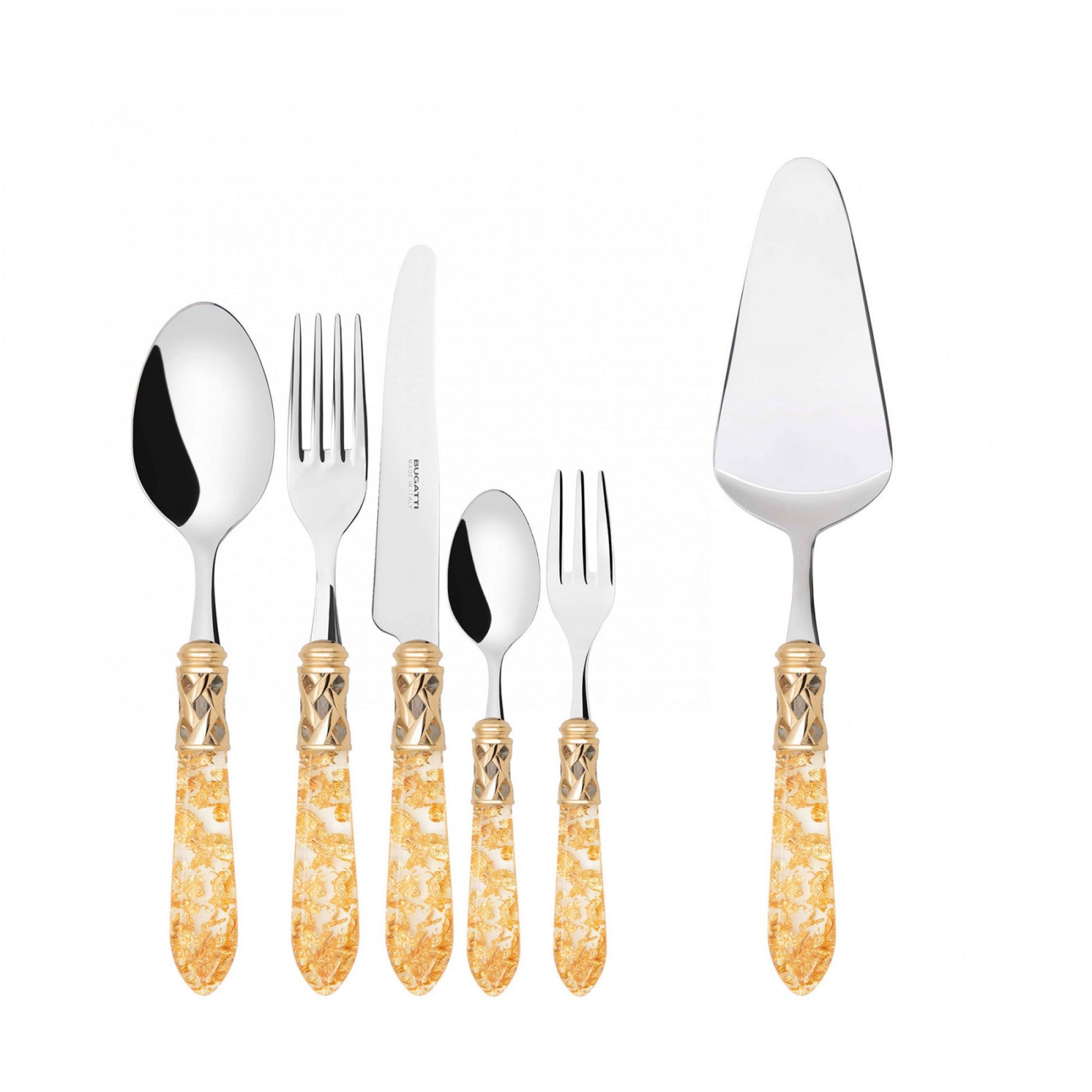 ALADDIN Golden Iron, Posate Set 31 piezas, Box Gallery, Casa Bugatti ...