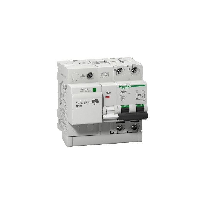 Schneider combi spu 1p+n 40a 16303 | Leroy Merlin
