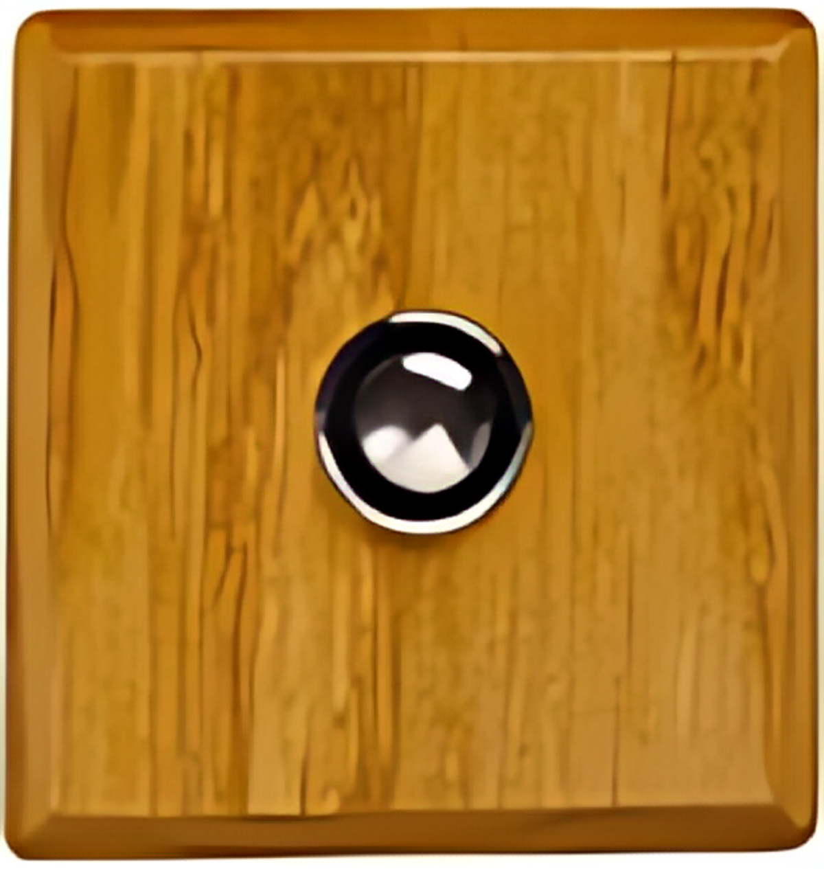 DKO ELEC Sonnette Vosges filaire bois chêne carré bouton chrome | Leroy ...