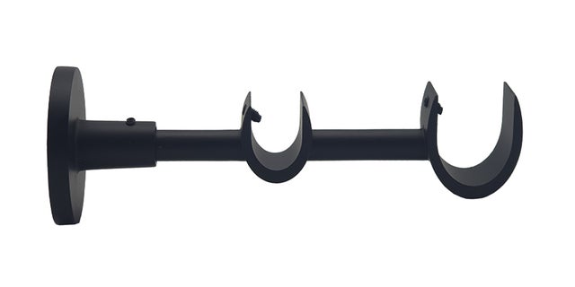 Support double tringle à rideau au meilleur prix | Leroy Merlin