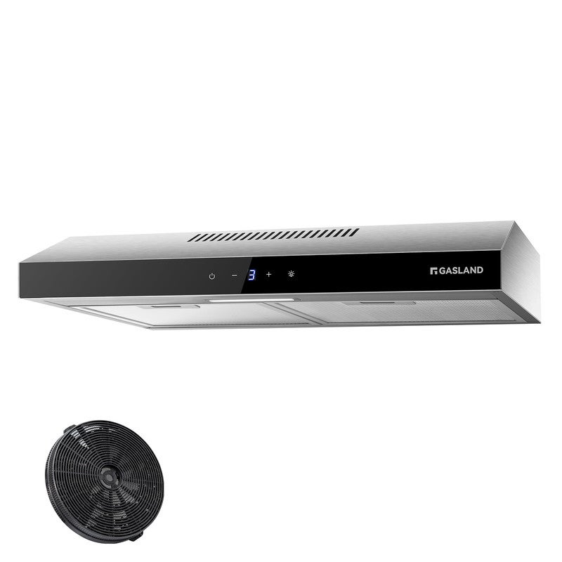 GASLAND Hotte aspirante décorative SR60SS 60cm, Cheminée plate Inox 3 ...
