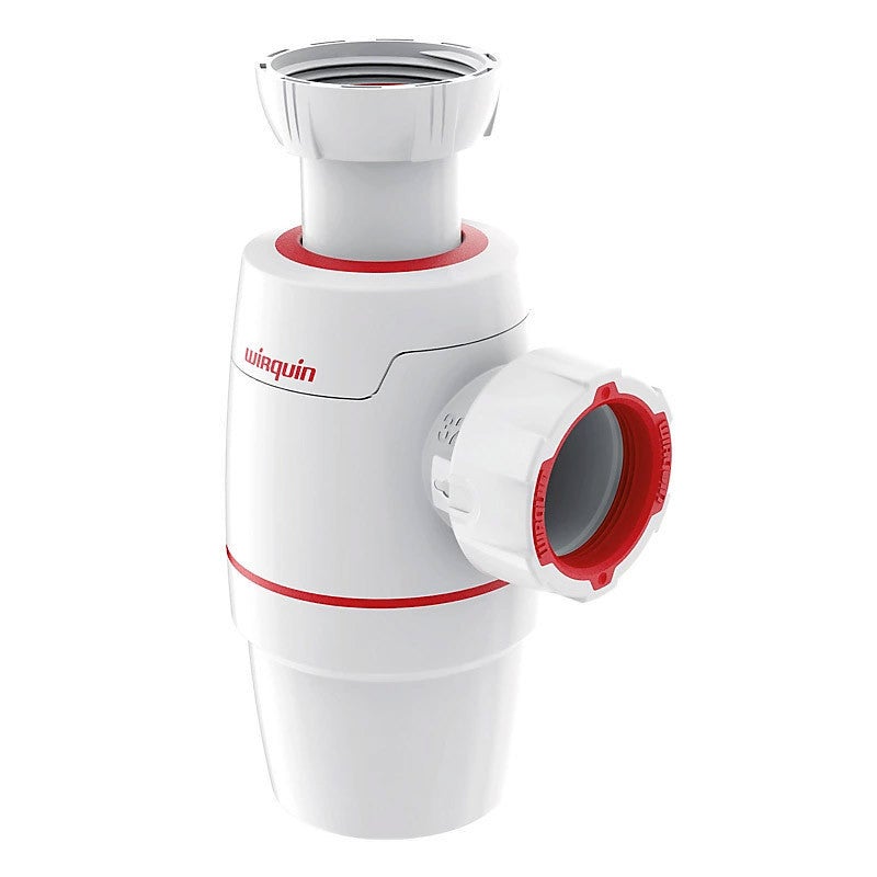 Siphon de lavabo WIRQUIN Neo D32 - réglable en hauteur - Ø 32mm | Bricoman
