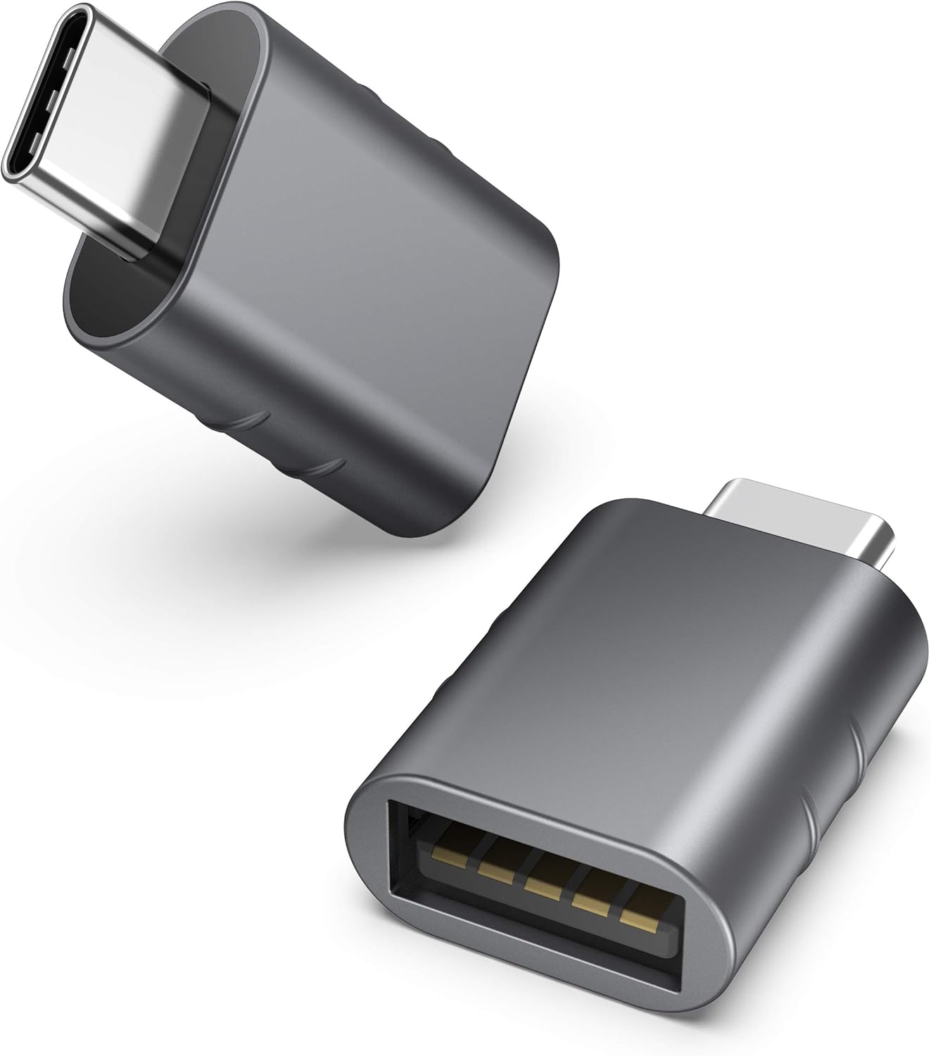 Adapter USB C do USB, 2 sztuki, adapter USB C męski na USB 3 żeński ...