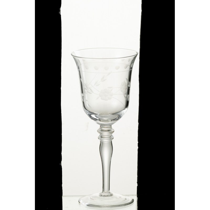 Verre de vin en Verre transparent 8,5x8,5x20cm | Leroy Merlin