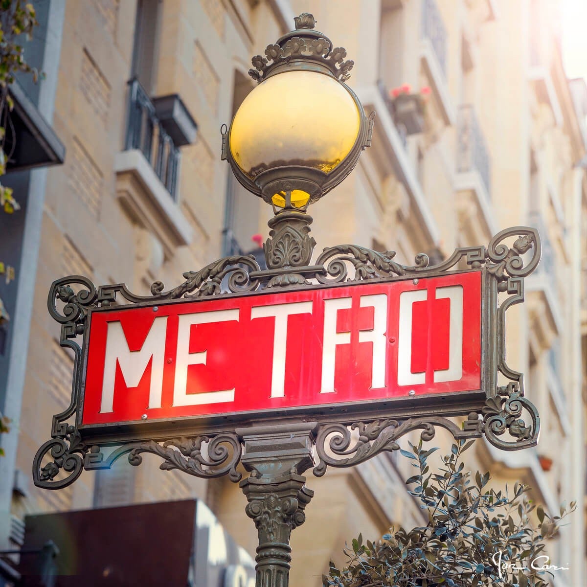 Tableau sur toile métro de Paris 65x65 cm | Leroy Merlin
