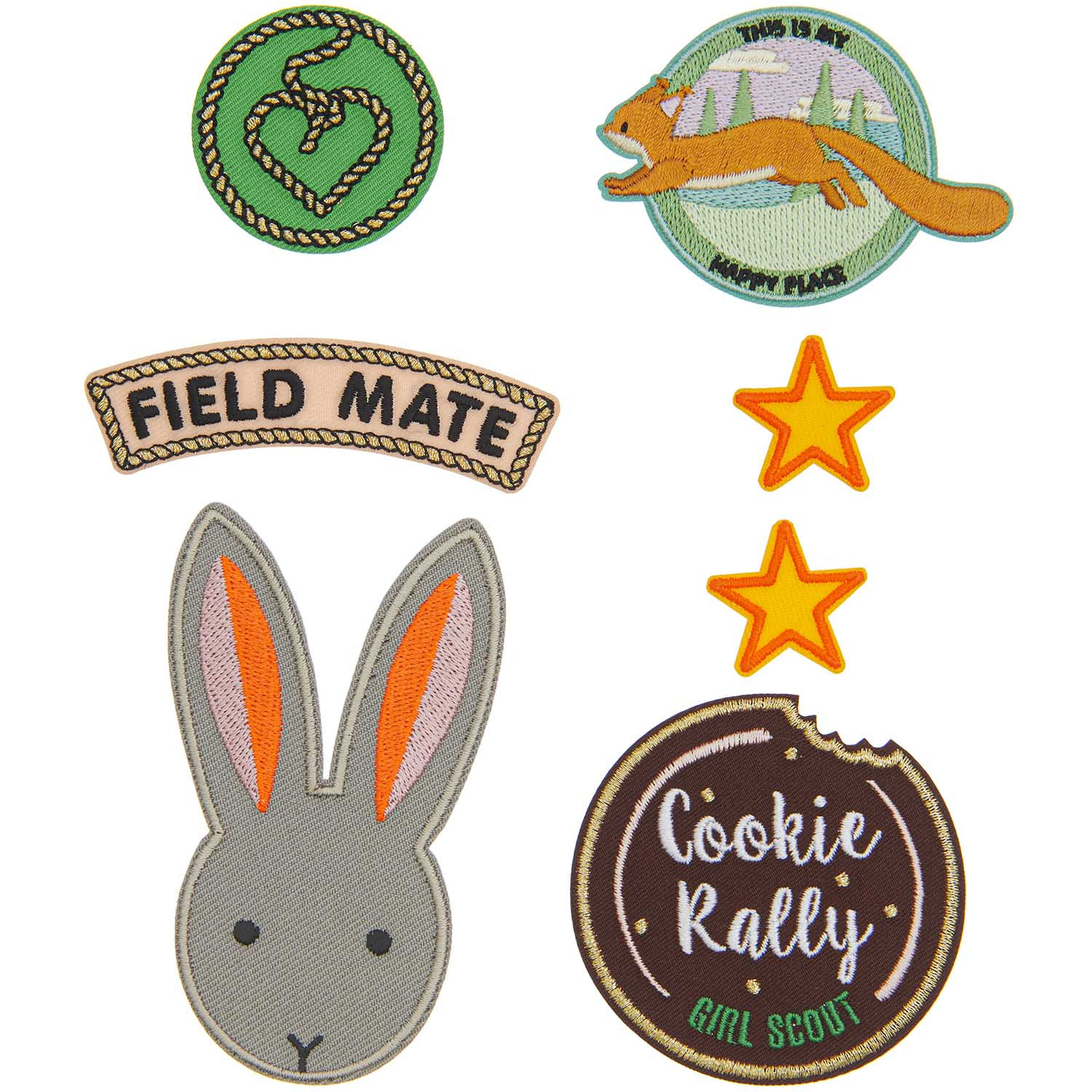 7 Ecussons thermocollants scouts - Rico Design | Leroy Merlin