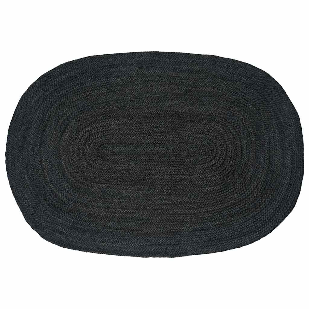 Alfombra Natural y negro 300 x 300 cm yute vidaXL | Leroy Merlin