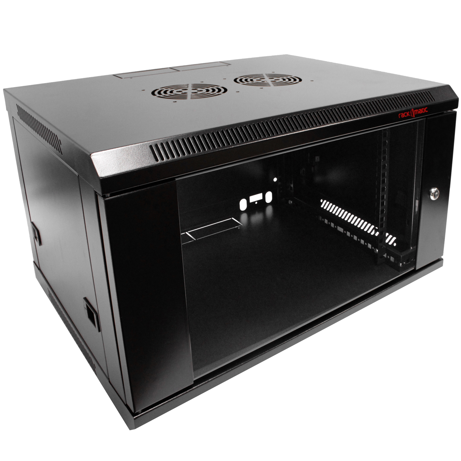 Armoire rack murale 19'' 6U 600x600x370mm murale SOHORack by RackMatic ...