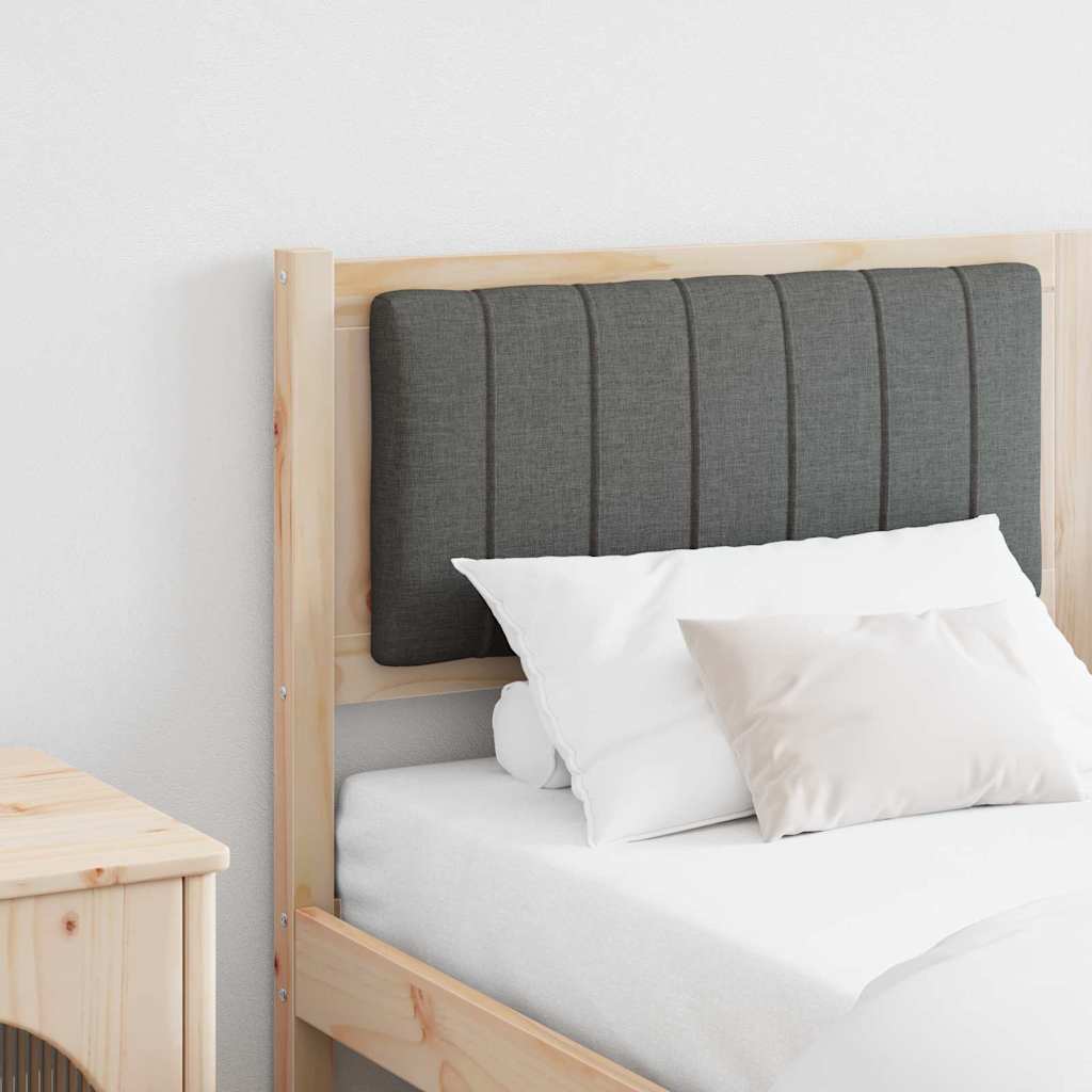 Tête de lit capitonnée Marron 150 cm Pin massif | Leroy Merlin