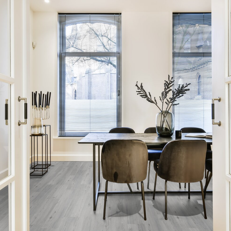 Lame de sol PVC clipsable effet bois daisy grey GERFLOR Rigid Lock + 55 ...