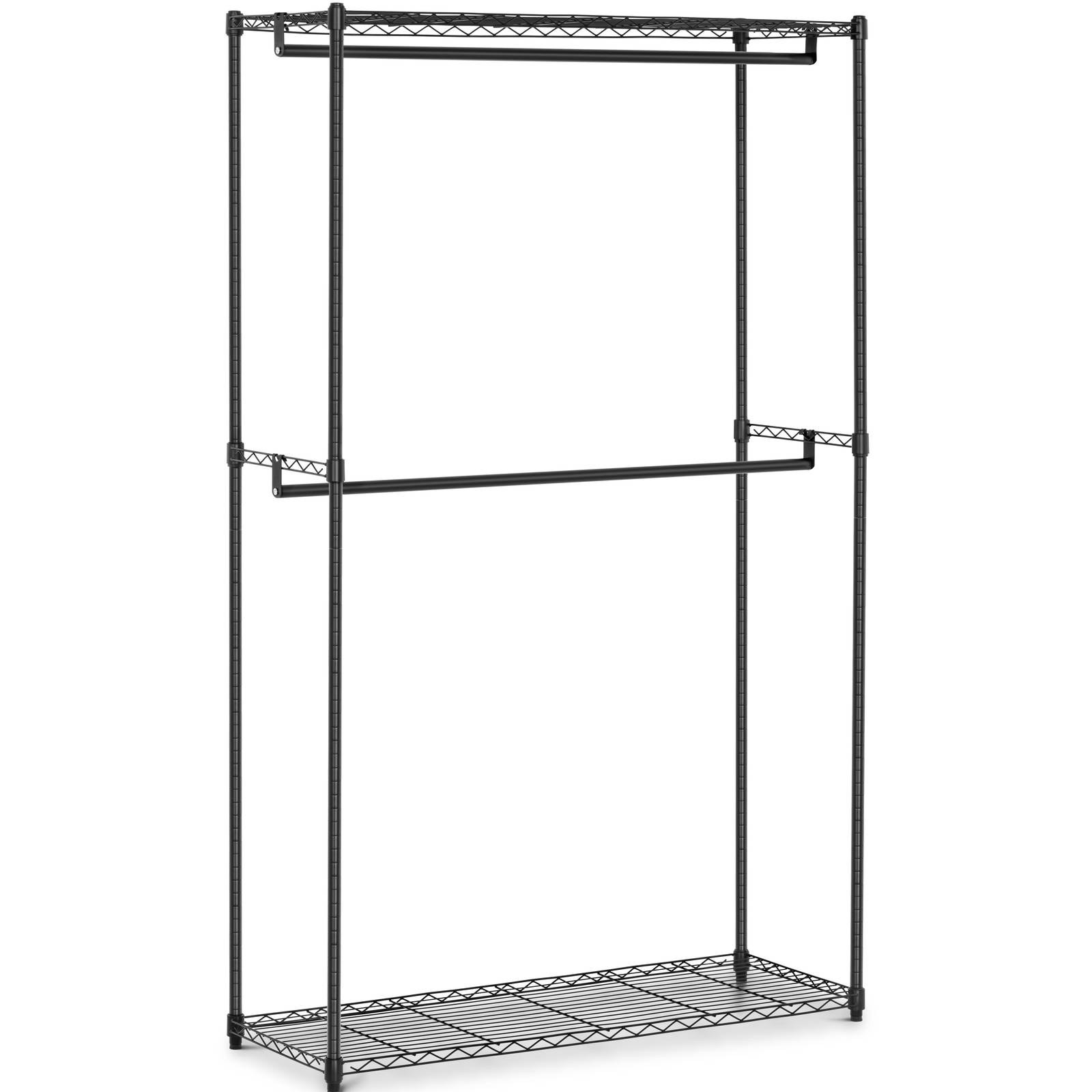 Estructura de metal para ropa - 120 x 45 x 200 cm - 200 kg - negra ...