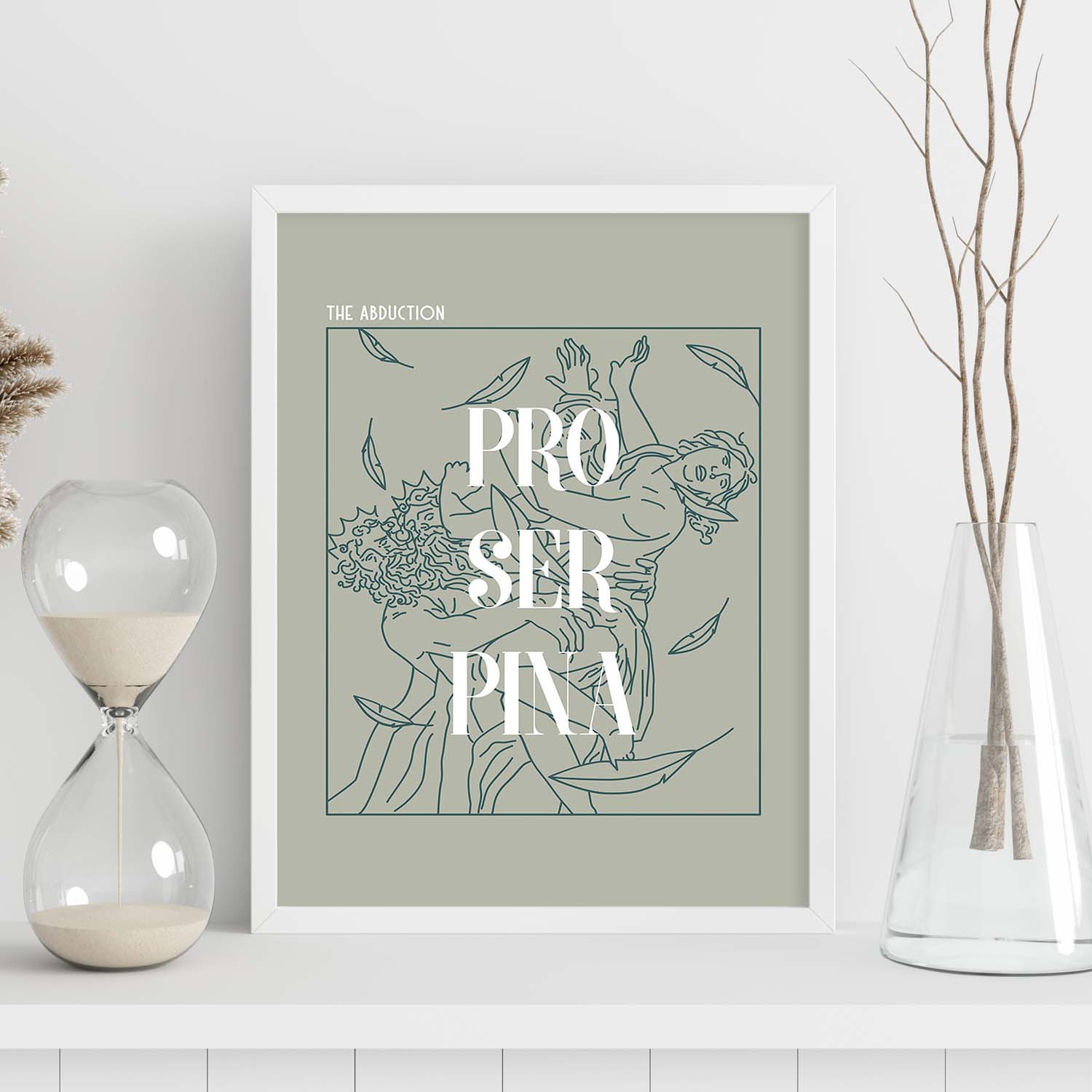 Lámina De Proserpina Pósters Con Ilustraciones Minimalistas De Los ...