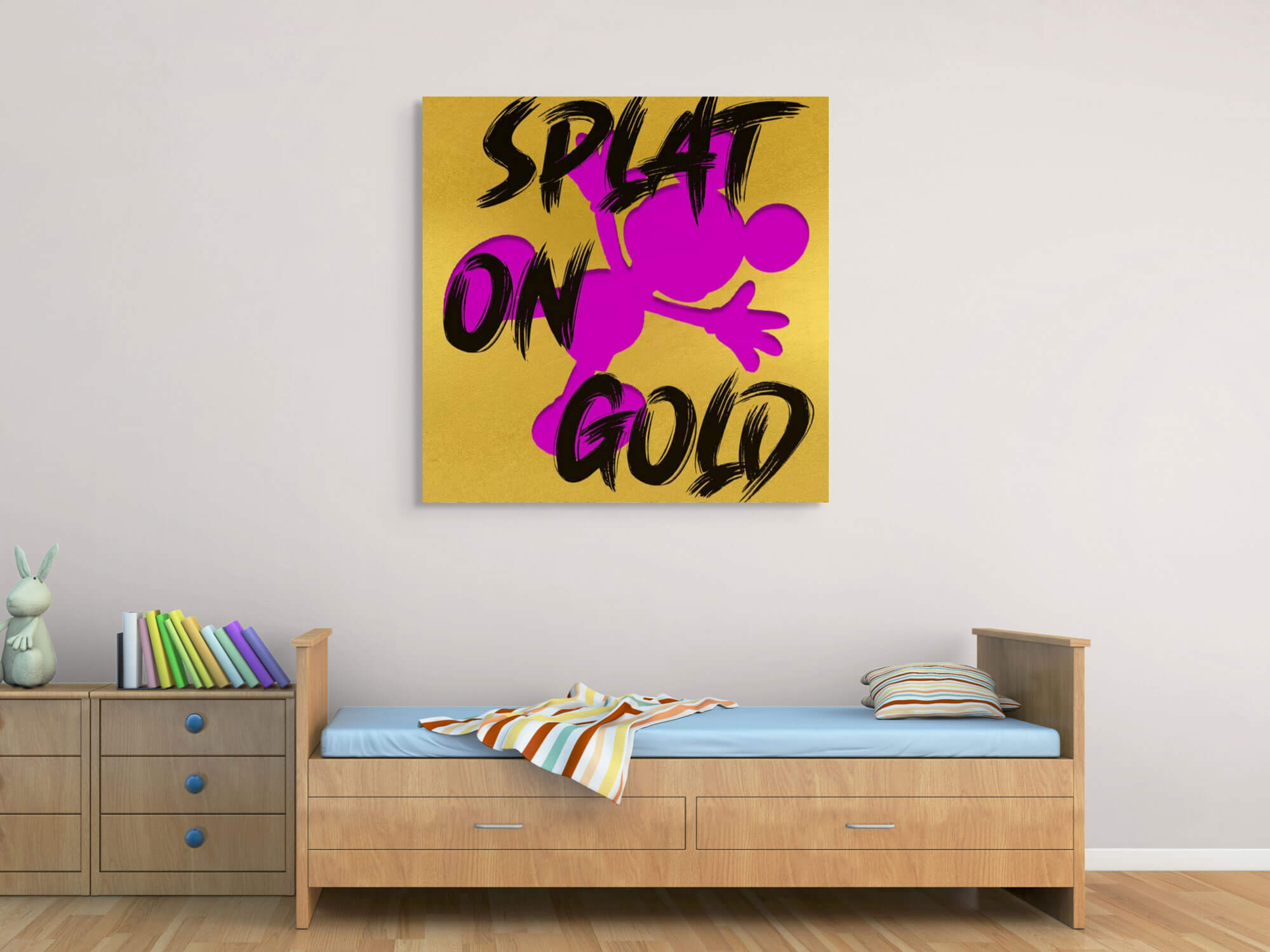 ADM - Stampa su acrilico 'Splat on Gold' | Leroy Merlin
