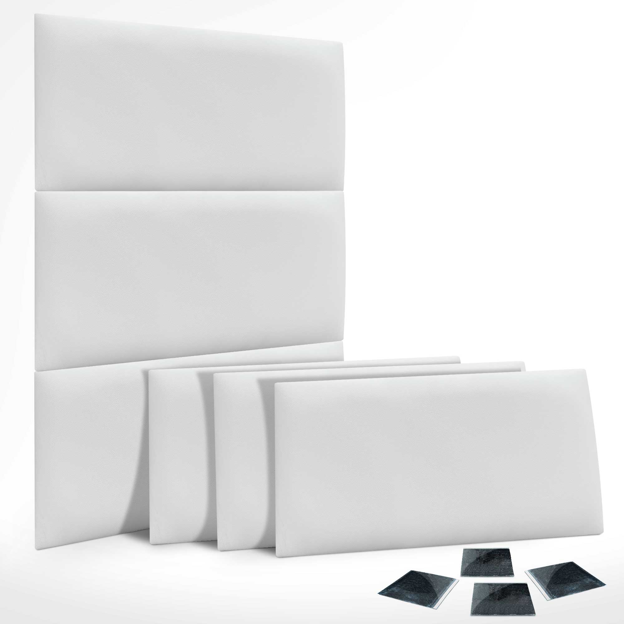 DHOME Juego de 6 Paneles Tapizados de Lino Pack Autoadhesivos para ...