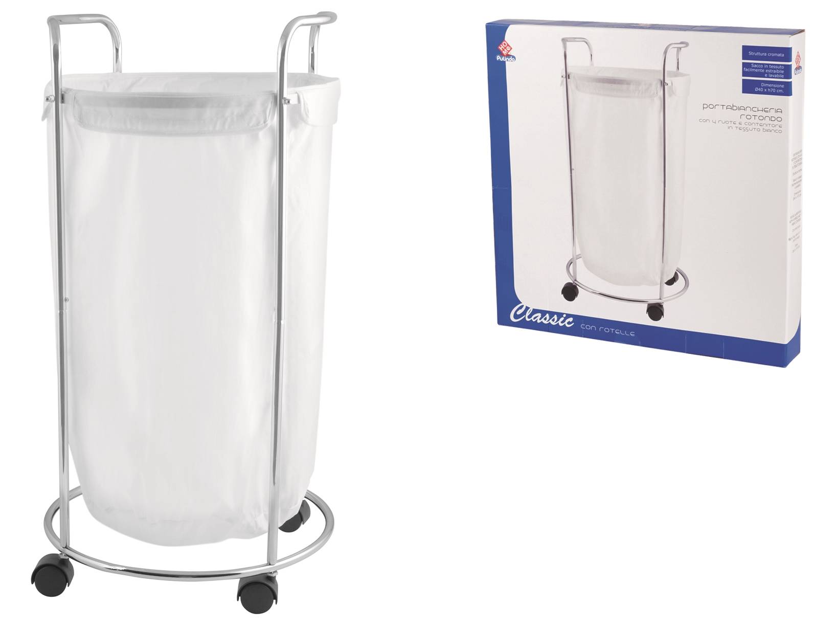 Perchero redondo cromado Cm40xh.70 Home | Leroy Merlin