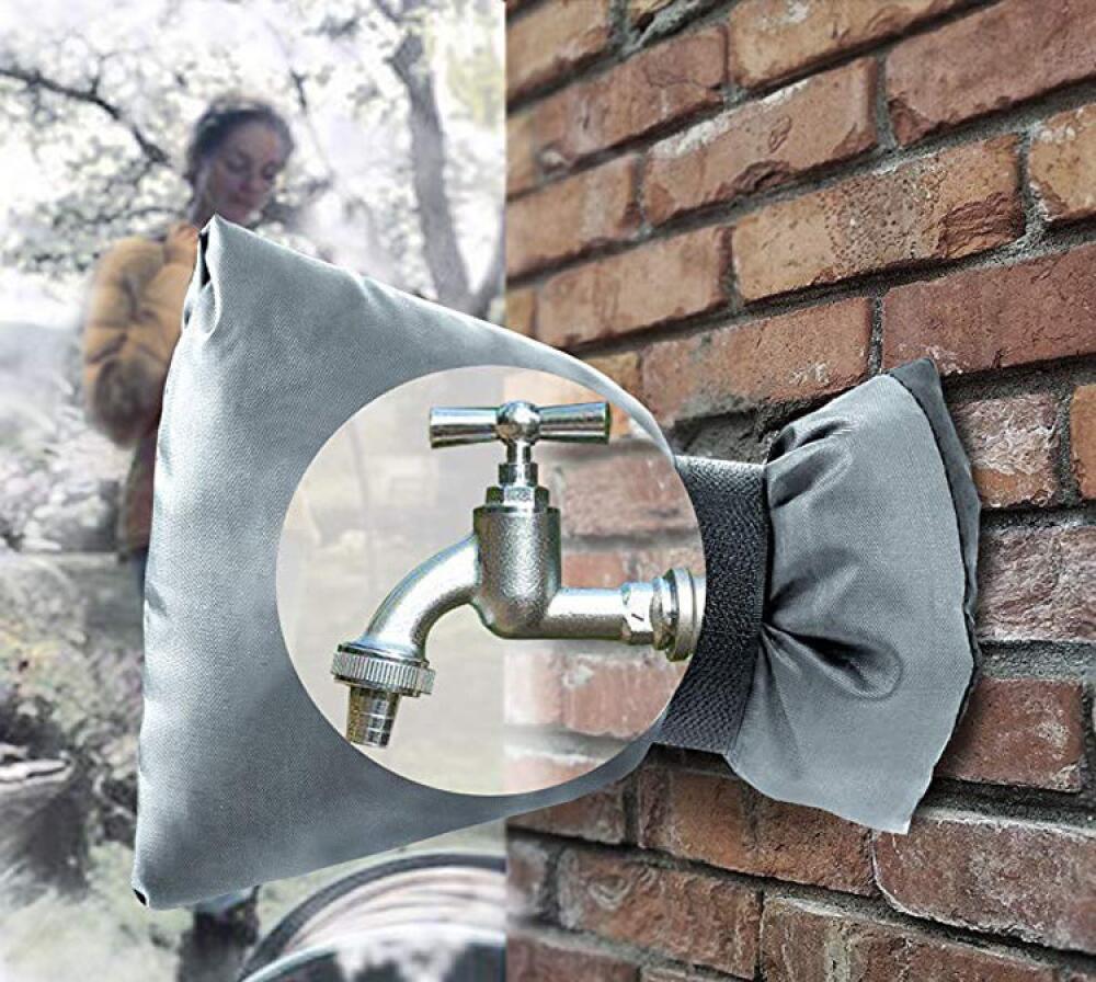 Juego de 2 cubiertas de grifo para exterior, gruesas y resistentes a ...