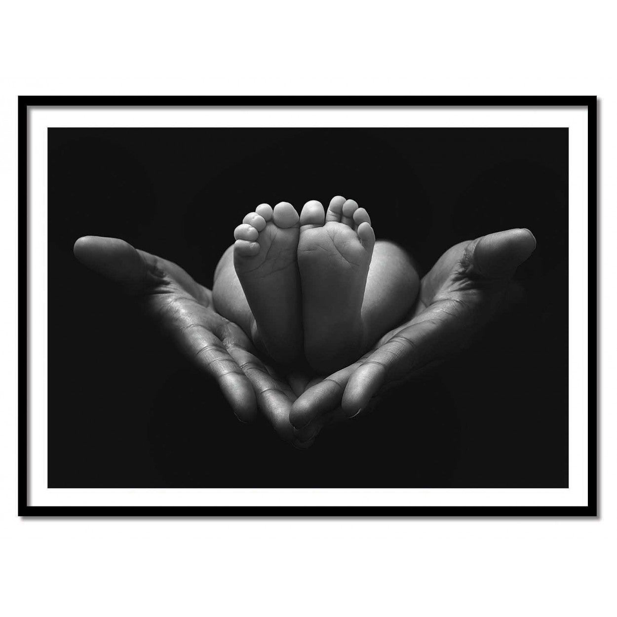 Affiche d’art et cadre noir 30 x 40 cm - A little miracle - Sebastien ...