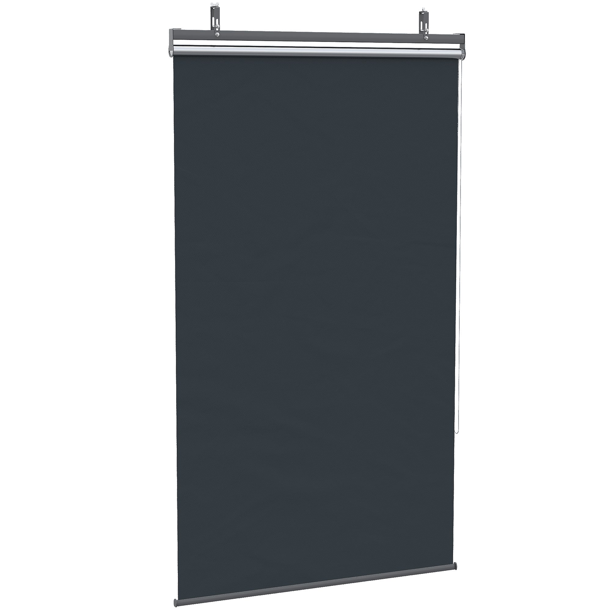 Store extérieur vertical manuel rétractable gris | Leroy Merlin